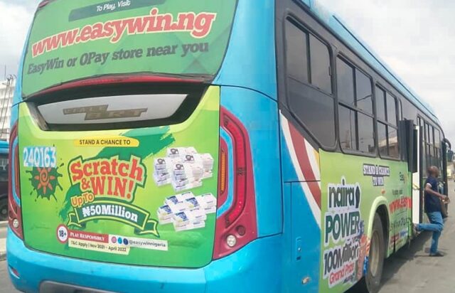 BRT Bus Advertising Services in Lagos, Nigeria | Bus Branding Company